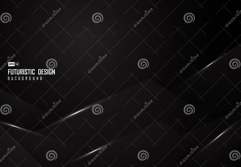 Abstract Black Design of Tech Template Pattern Artwork Decorative ...