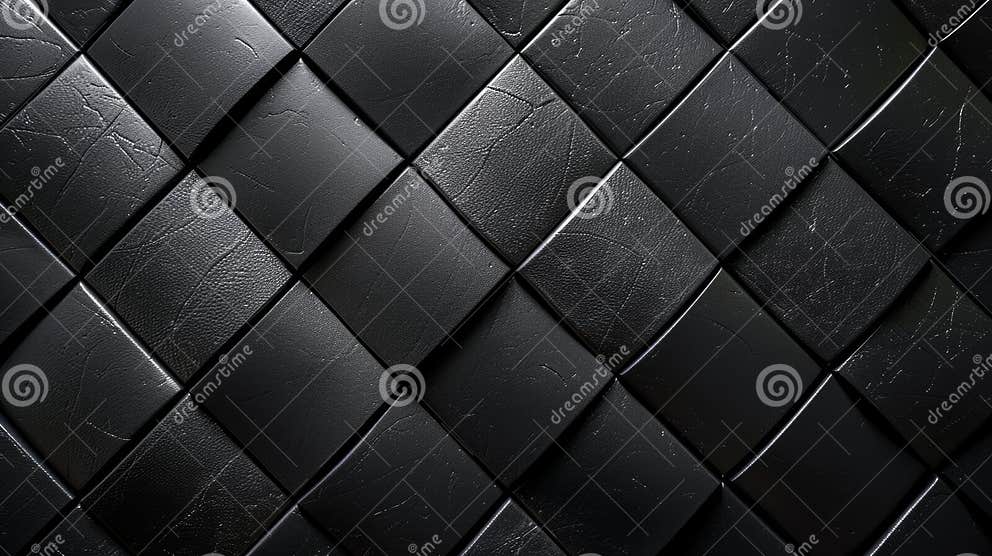 Abstract Black Diamond Pattern Texture Background Stock Illustration ...