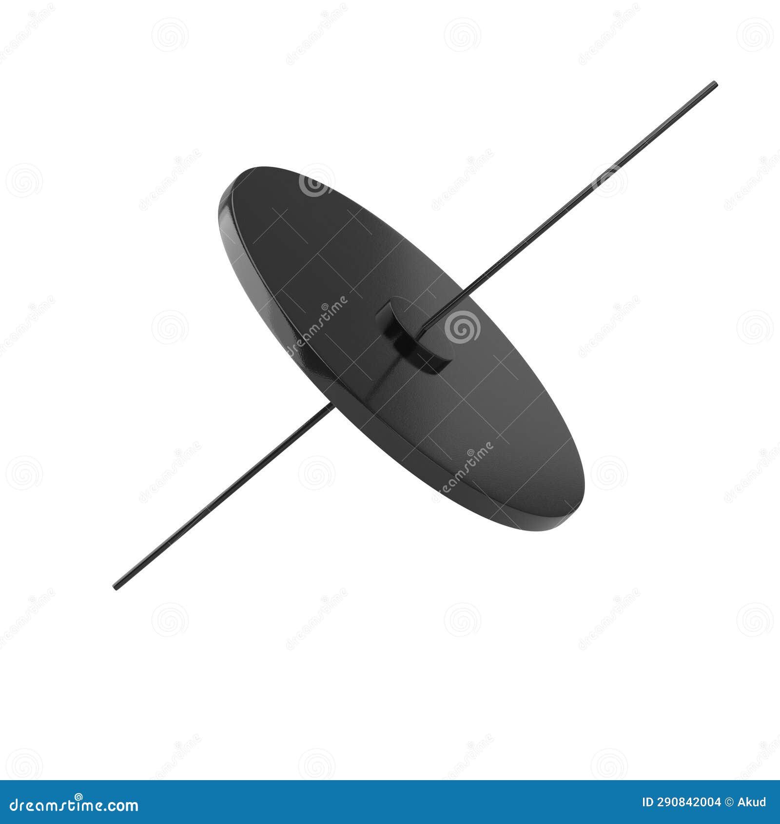 Abstract Black Disk Shapes Isolated on White Background Stock ...