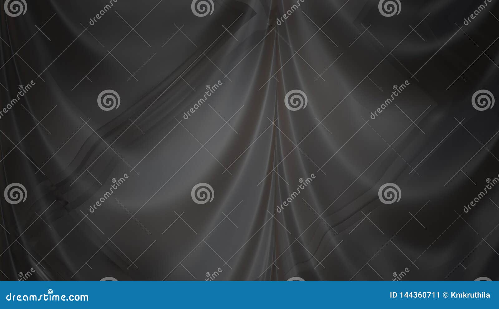 Abstract Black Drapes Texture Stock Illustration - Illustration of ...