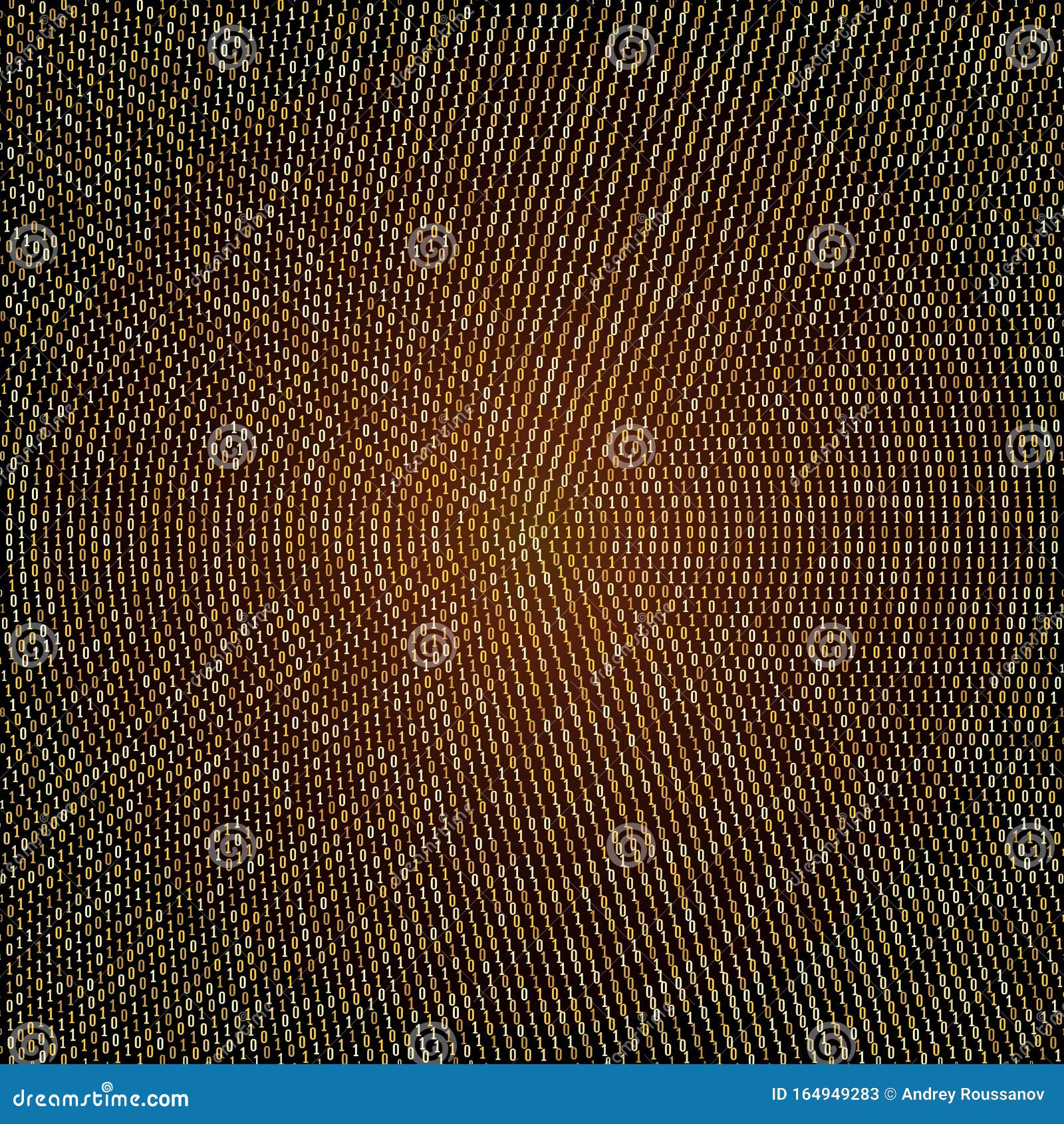 Abstract Black and Gold Background in Matrix Style. Stock Vector ...