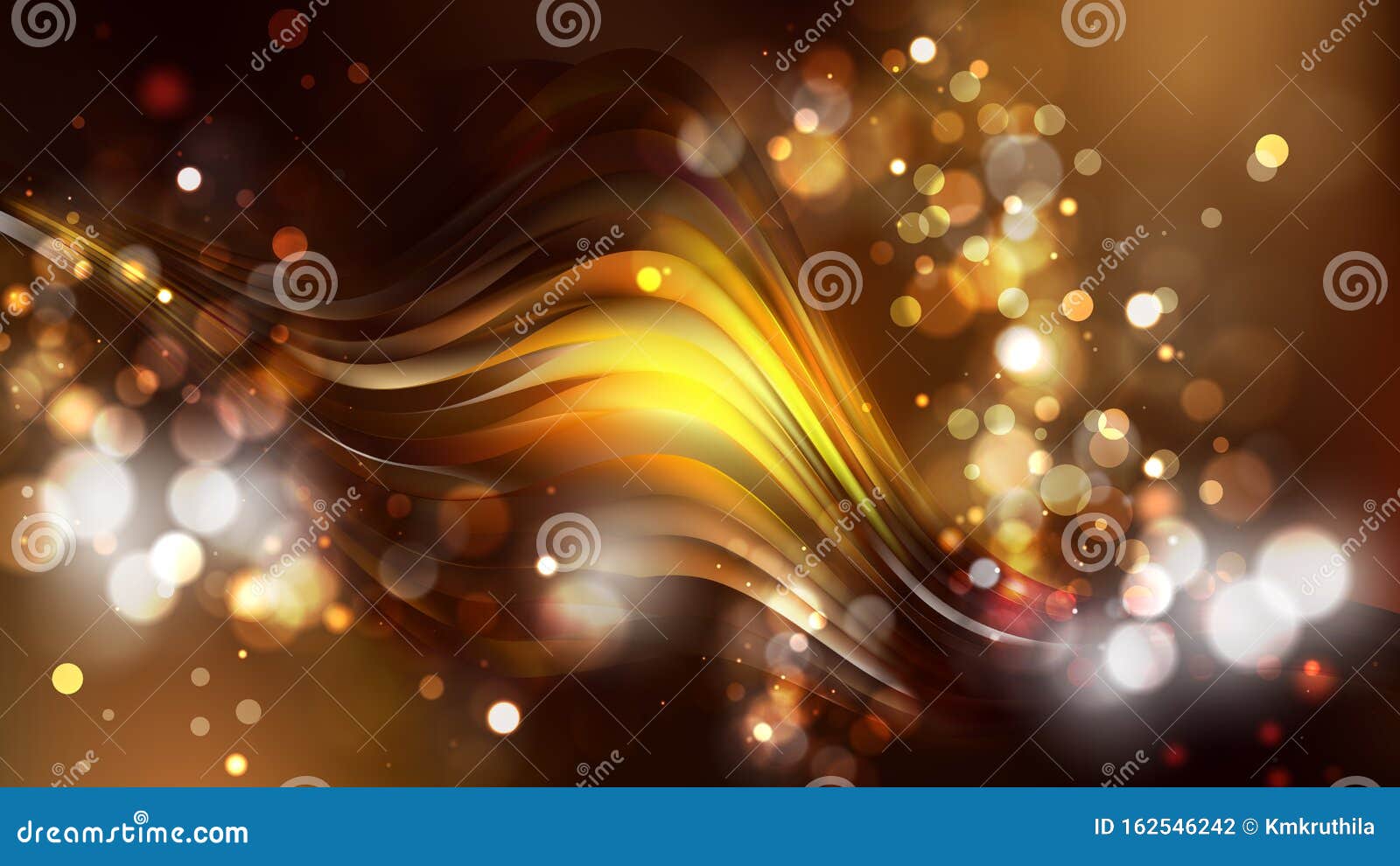 Abstract Black and Gold Defocused Background Vector Stock Vector ...