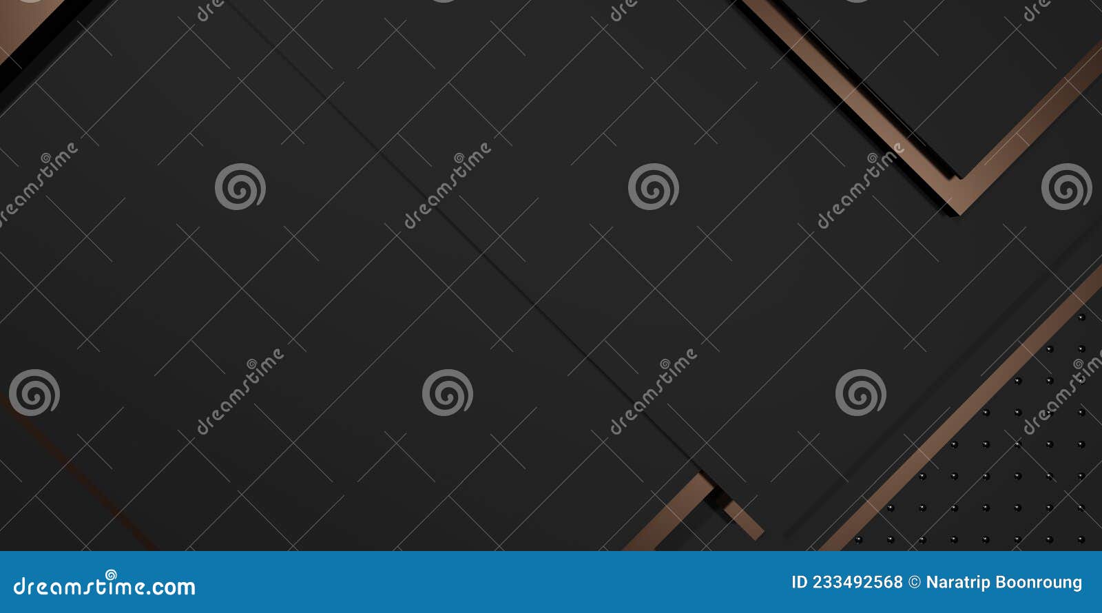 Abstract Black and Gold Frame Background for Text and Content Layout 3D ...