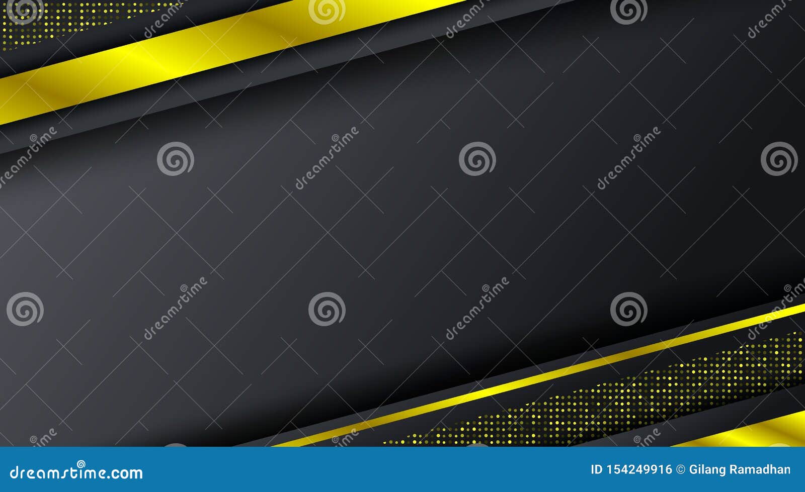 Abstract Black Gold Frame Tech Glowing Elegant Luxury Design Background ...