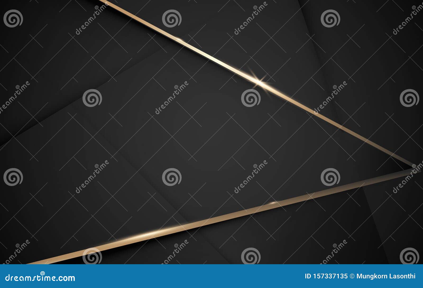 Abstract Black and Gold Luxury Geometric Background. Illustration ... Abstract Black and Gold Luxury Geometric Background. Illustration ...