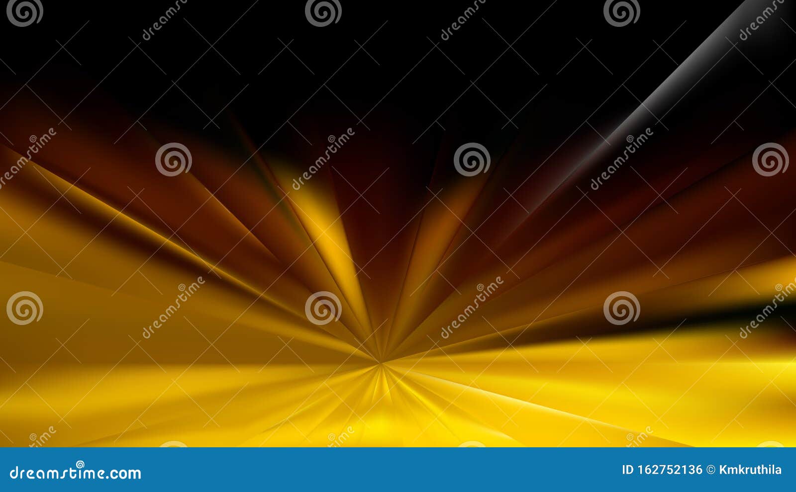 Abstract Black and Gold Rays Background Stock Vector - Illustration of ...