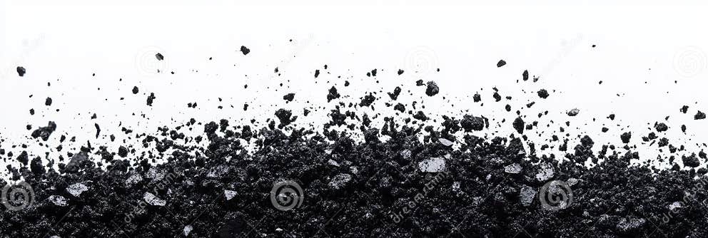 An Abstract Black Grainy Texture Featuring a Spray Gradient Effect for ...