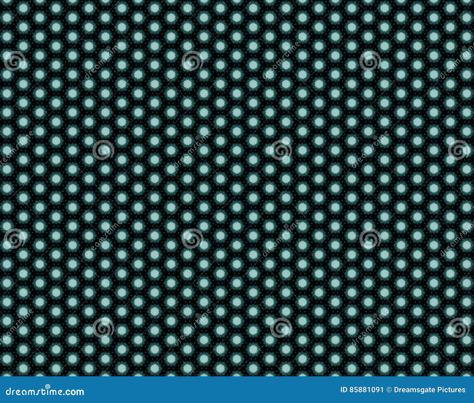 Abstract Black, Green and White 18 Sided Stars Pattern Stock ...