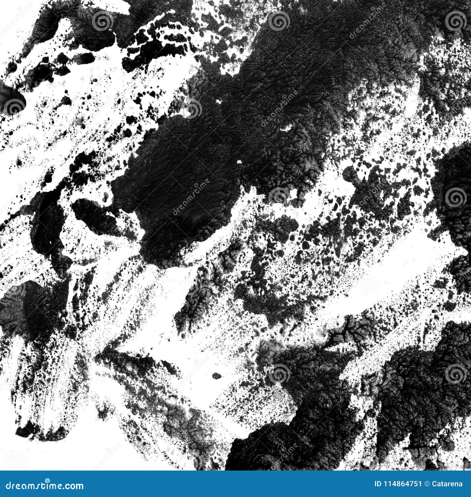 Abstract Black Ink Background. Stock Illustration - Illustration of ...