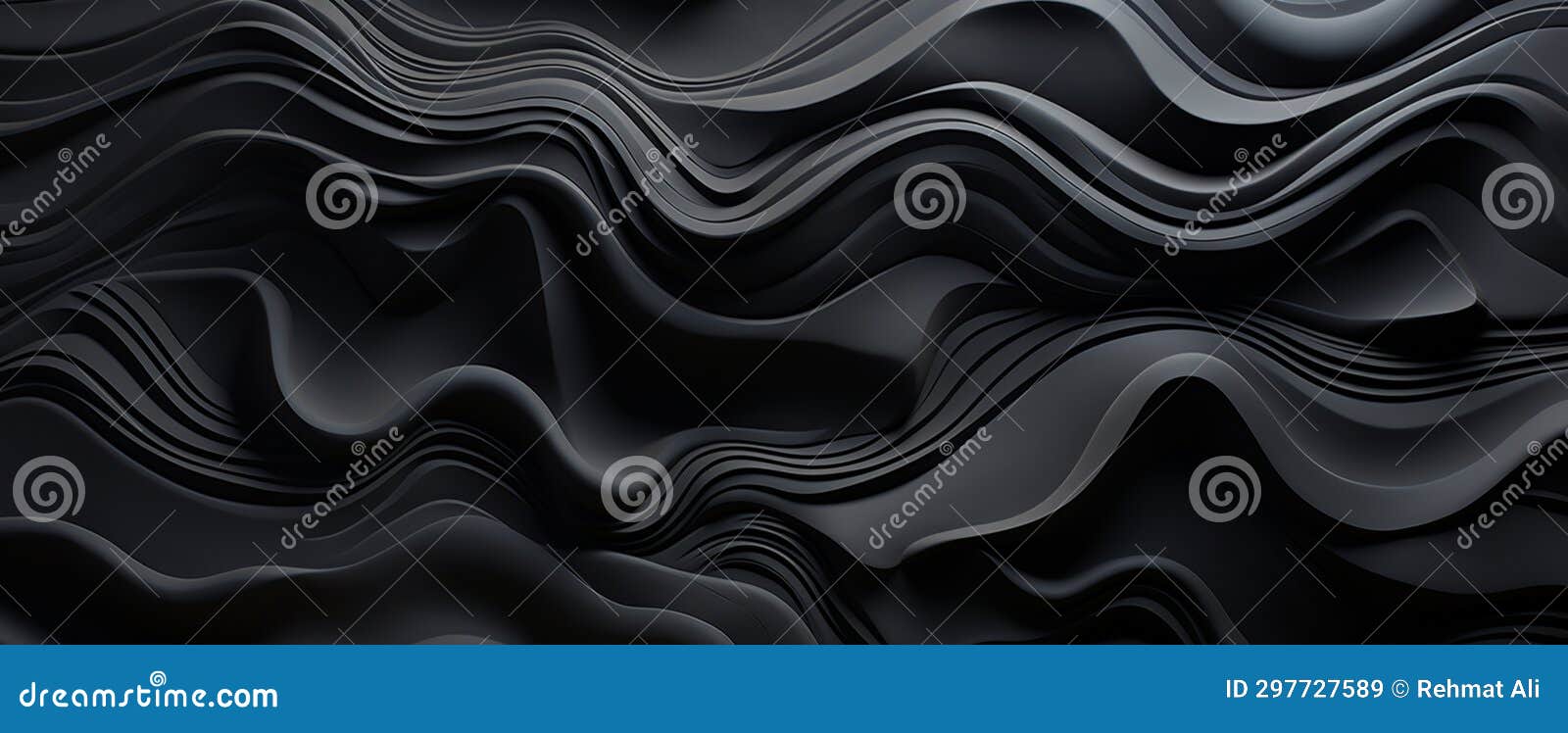 Abstract Black Paper Effect Background Stock Image - Image of blue ...