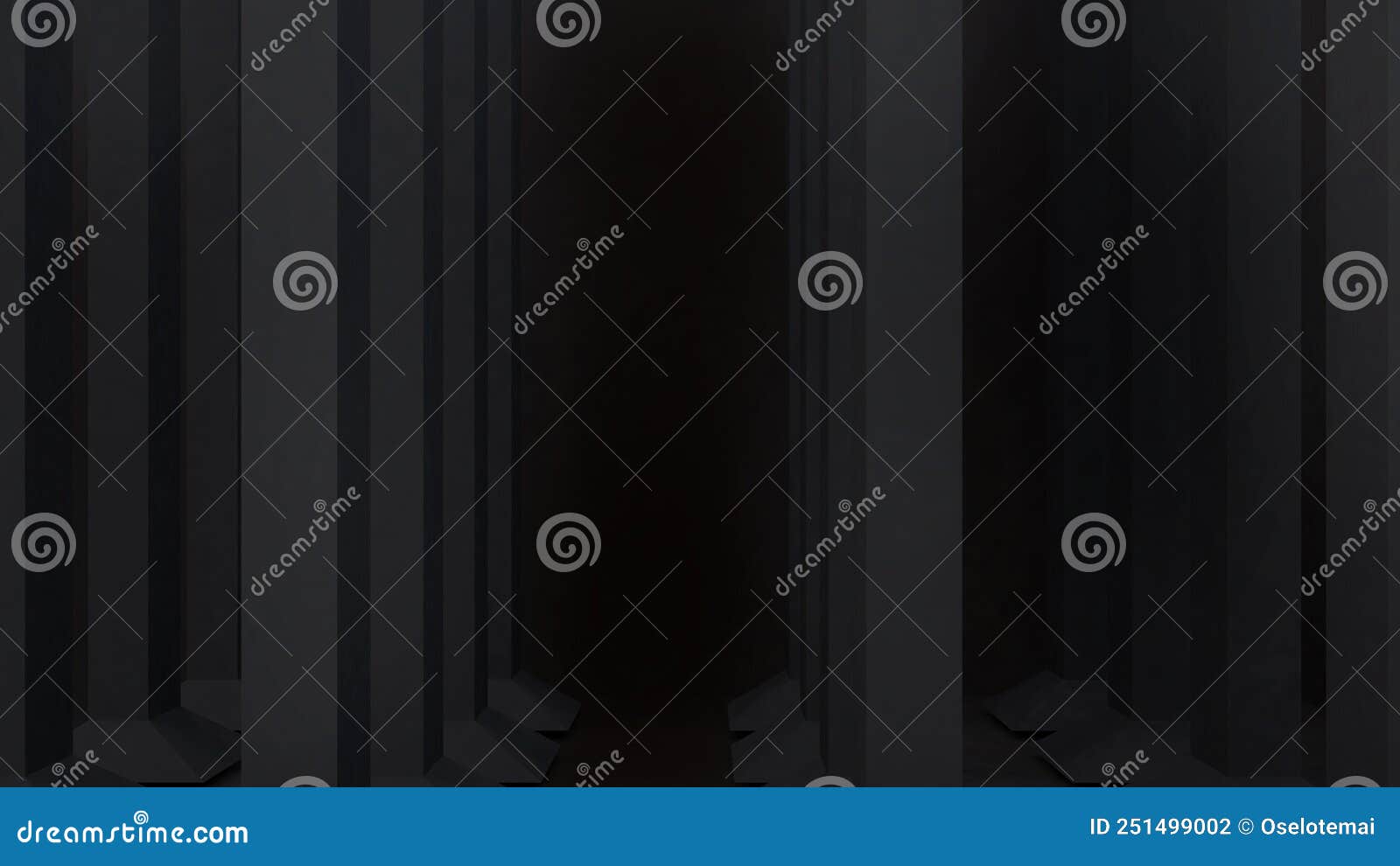 Abstract Black Pillar Structure in the Great Hall,big Structure Mystery ...