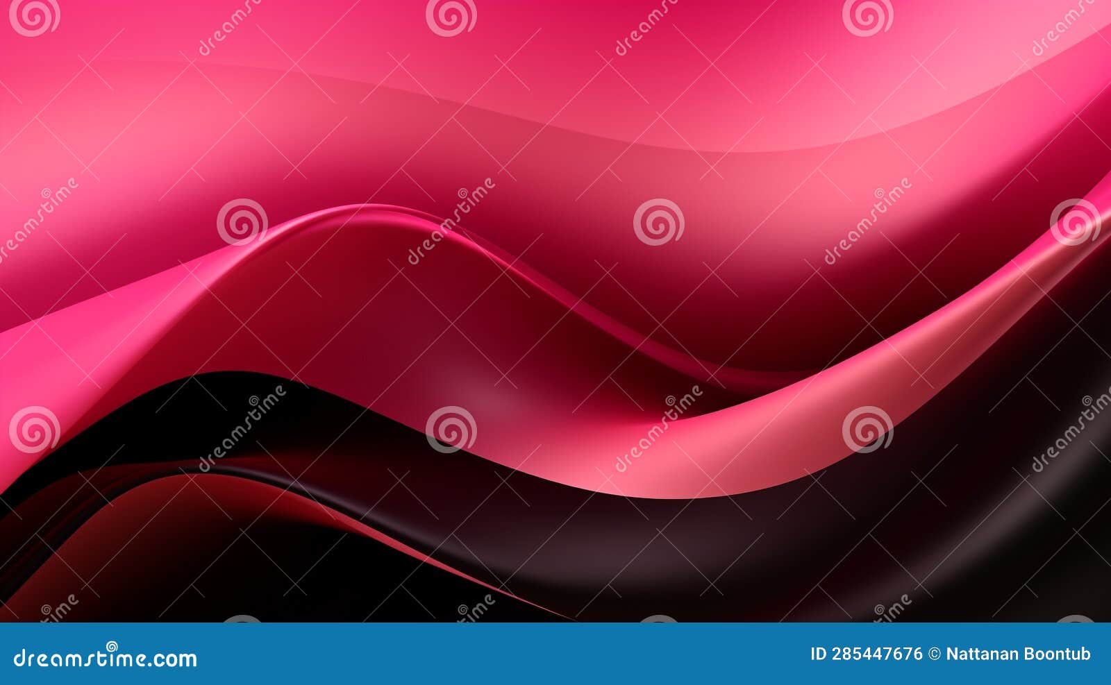 Abstract Black and Pink Wave Background. Background Concept Stock ...