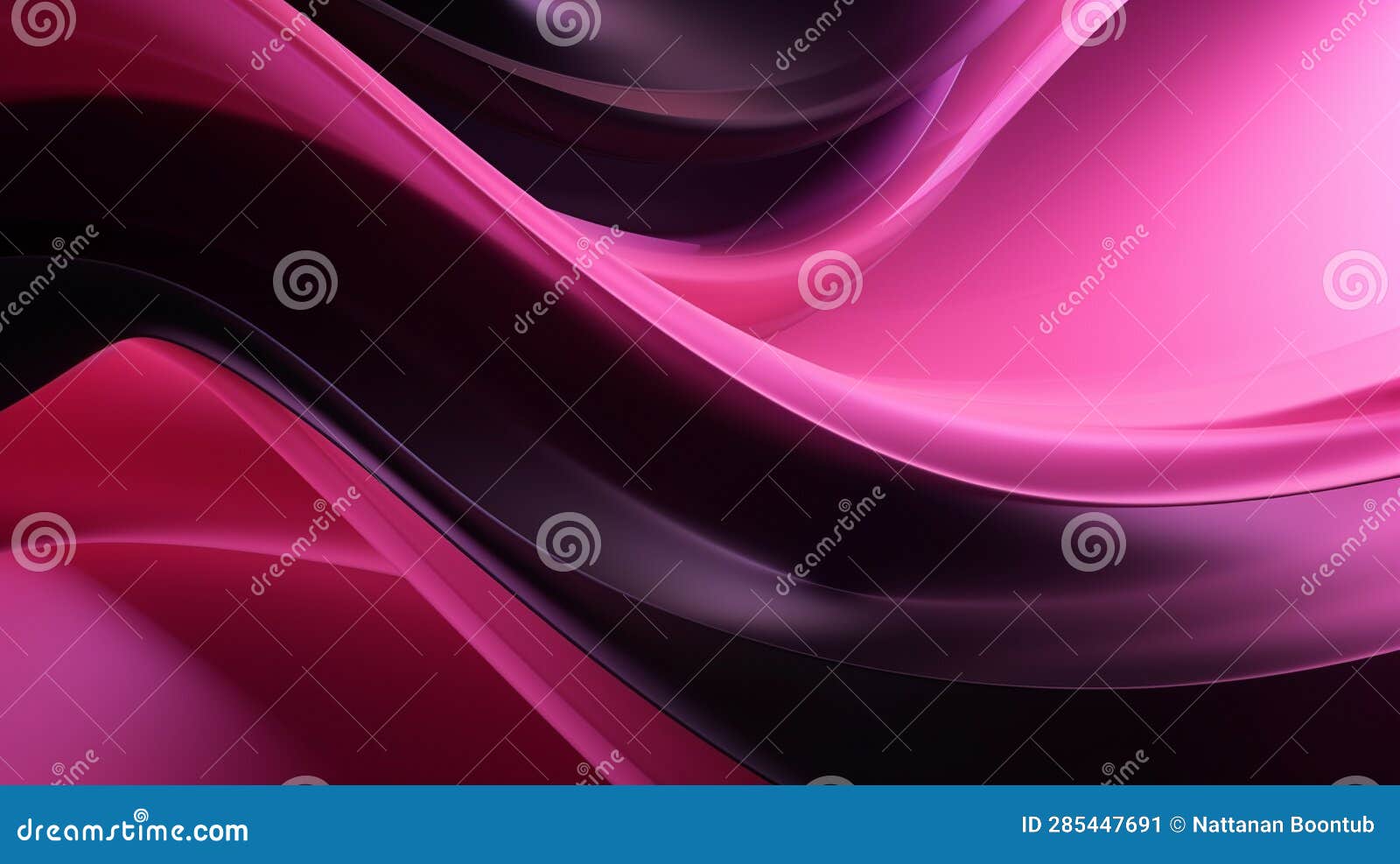 Abstract Black and Pink Wave Background. Background Concept Stock Image ...