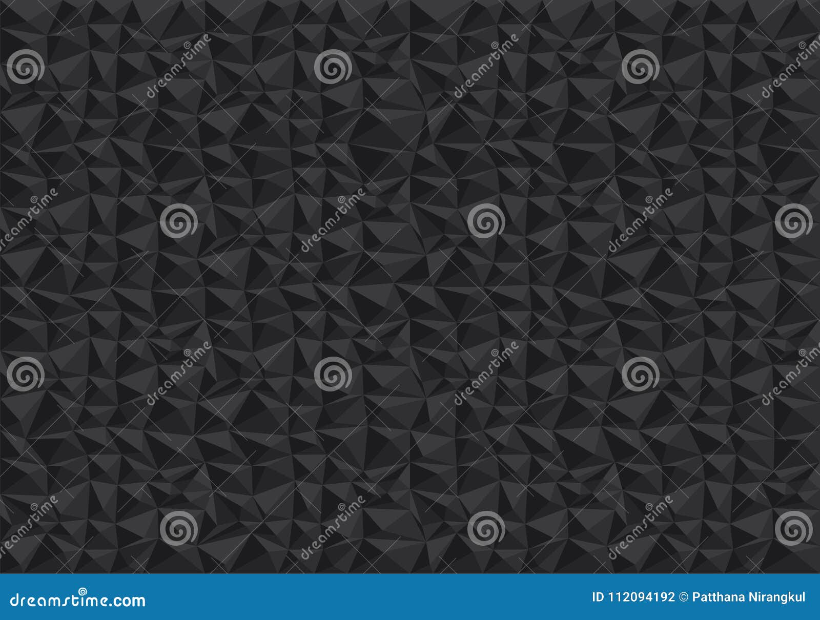Abstract Black Polygon Pattern Background Texture Vector Stock Vector ...