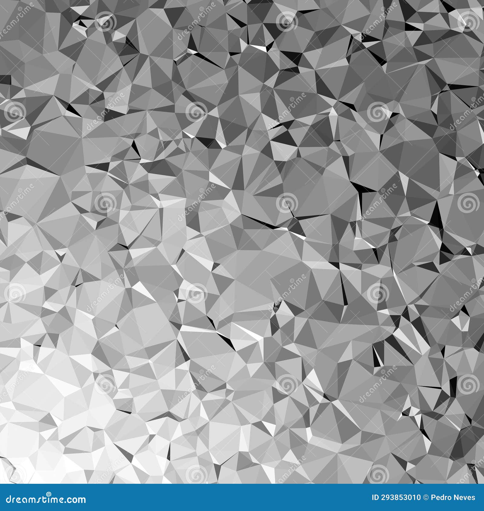 Abstract Black Polygonal Background Texture. Low Poly Dark Wall Stock ...