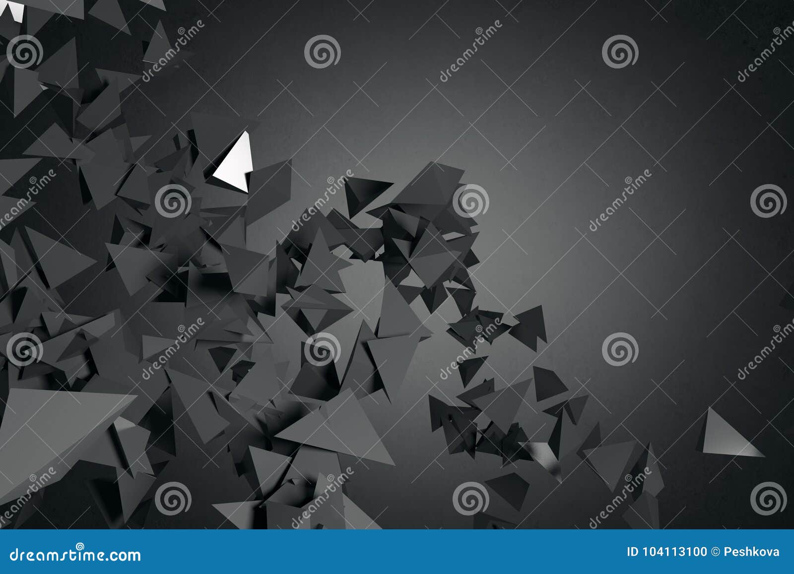 Abstract Black Polygonal Wallpaper Stock Illustration - Illustration of ...