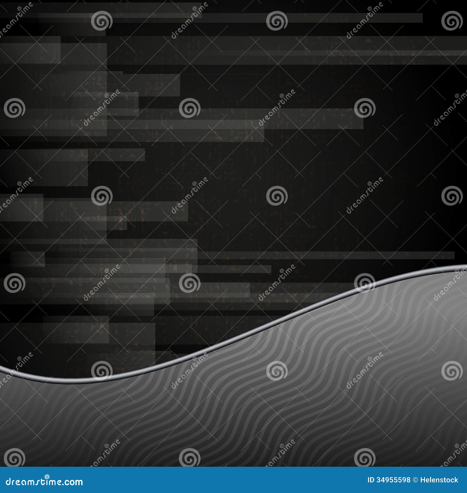 Abstract Black Rectangle Shapes Background. Stock Vector - Illustration ...