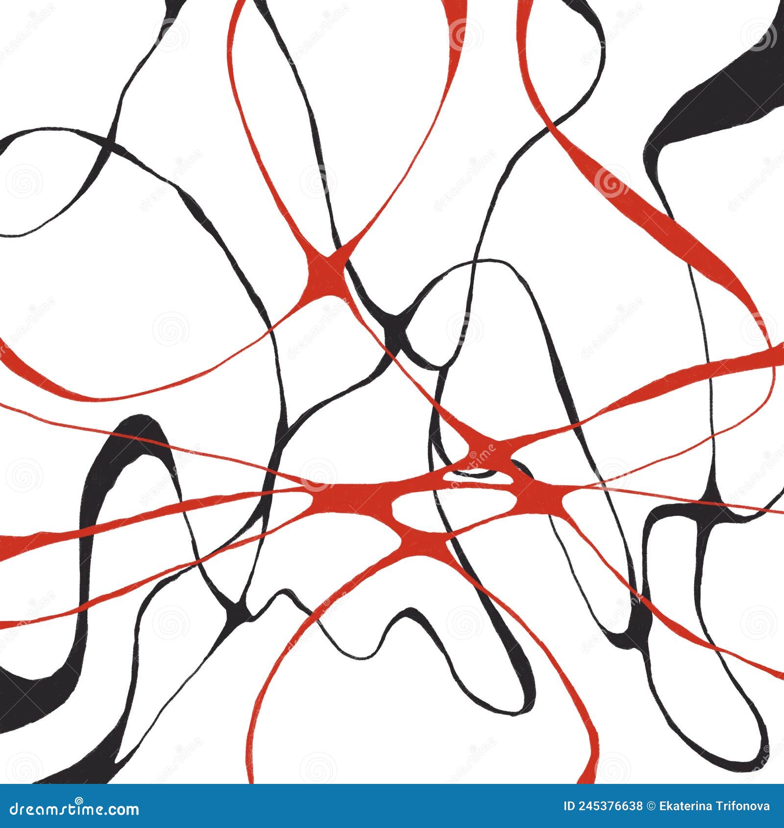 Abstract Black-red Background, Smooth Lines, Blood Structure Stock ...