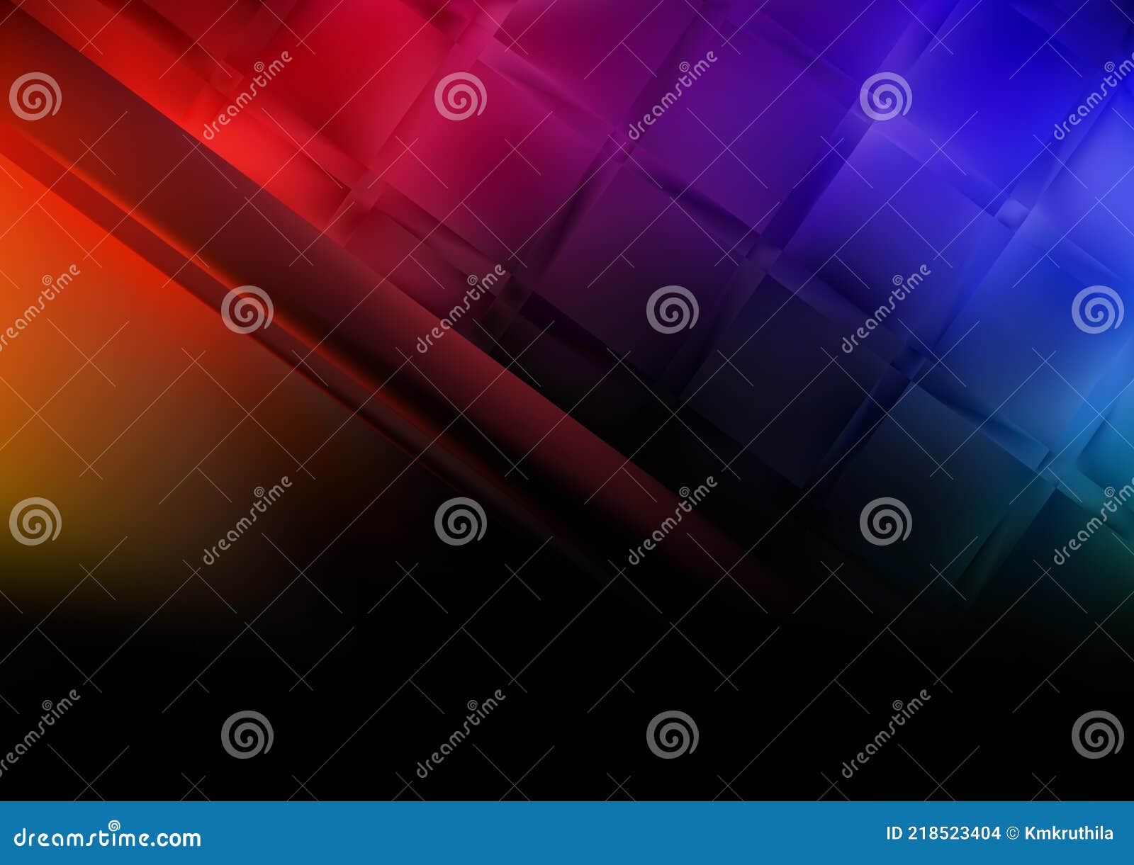 Abstract Black Red and Blue Graphic Background Vector Stock Vector ...