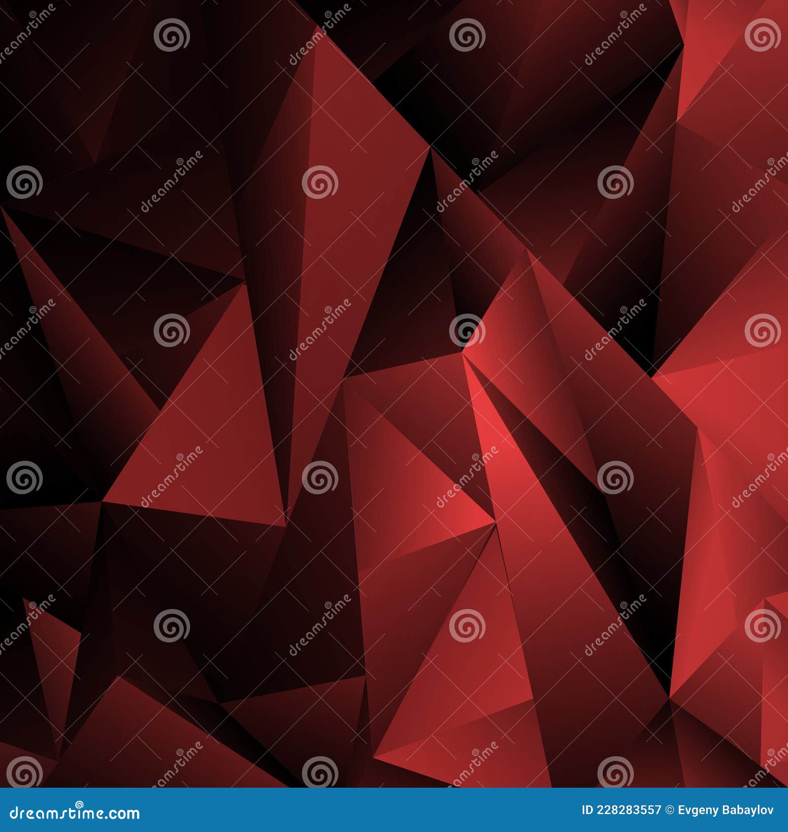 Abstract Black and Red Gradient Triangles of Different Sizes - Vector ... Abstract Black and Red Gradient Triangles of Different Sizes - Vector ...