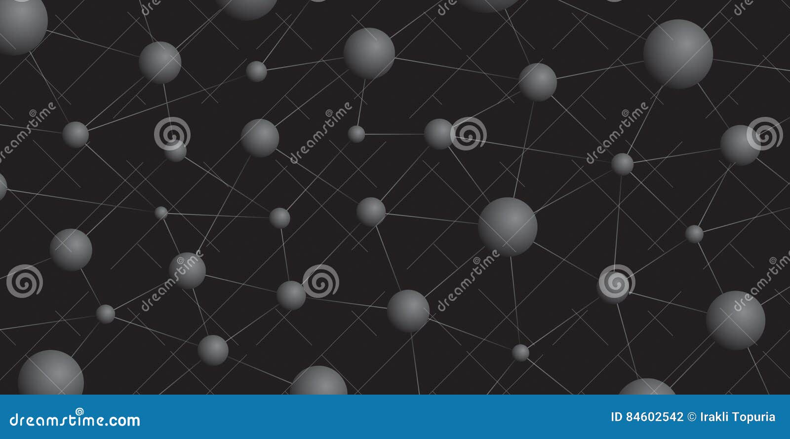 Abstract Black Scientific Background. Stock Vector - Illustration of ...