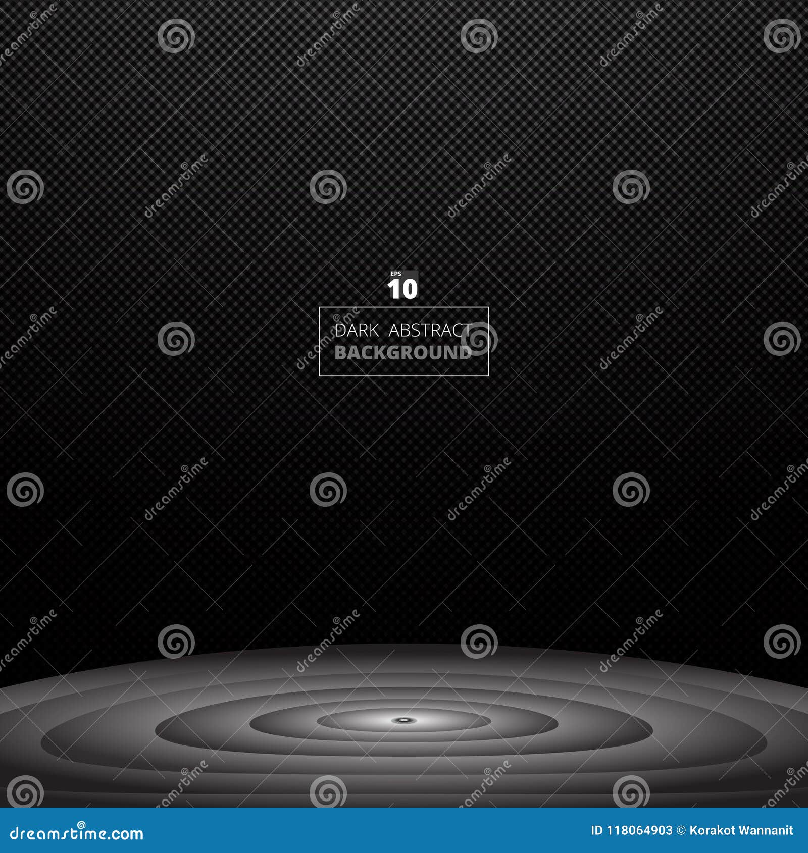 Abstract Black Screen of Metallic Pattern Background. Stock Vector ...