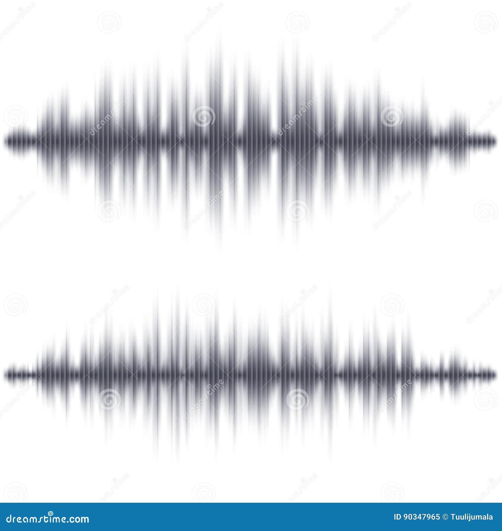 Abstract Black Soundwave Shape Stock Vector - Illustration of level ...