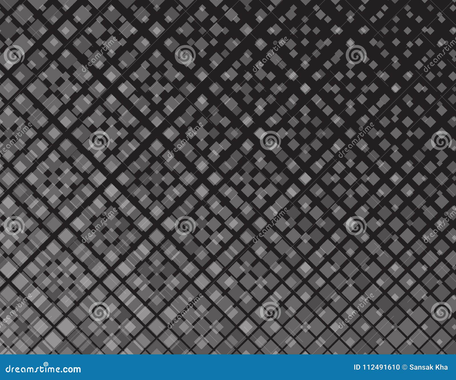 Abstract Black Square Pattern Background Design Stock Vector ...