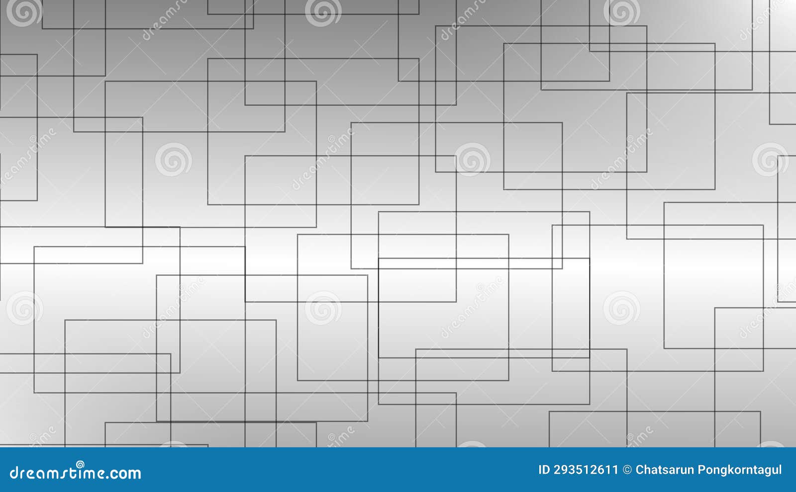 Abstract Black Square Pattern of Lines on White Background Stock Vector ...