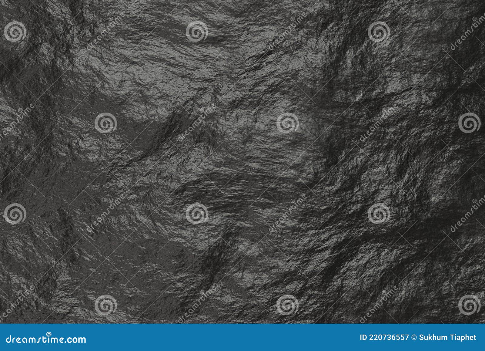 Abstract of Black Stone with a Rough Texture Illustrations Stock ...