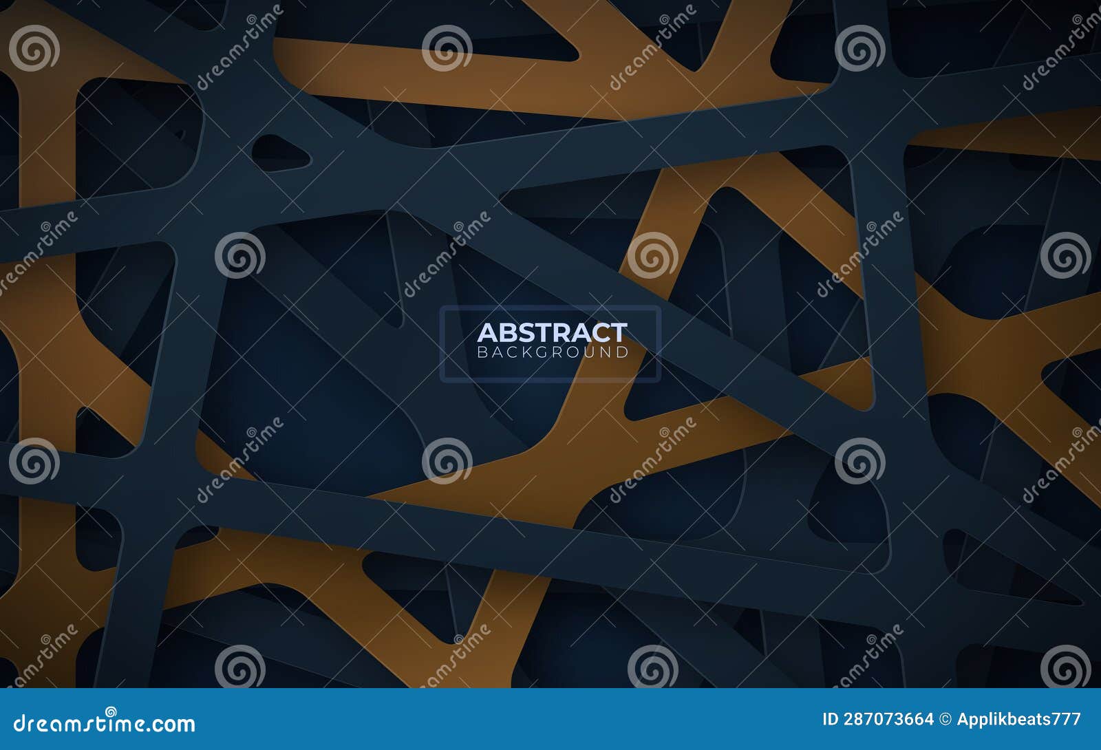 Abstract Black Stripes Tech Background Stock Illustration ...