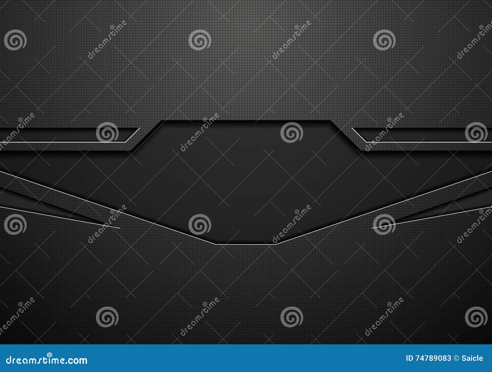 Abstract Black Technology Concept Vector Design Stock Vector ...