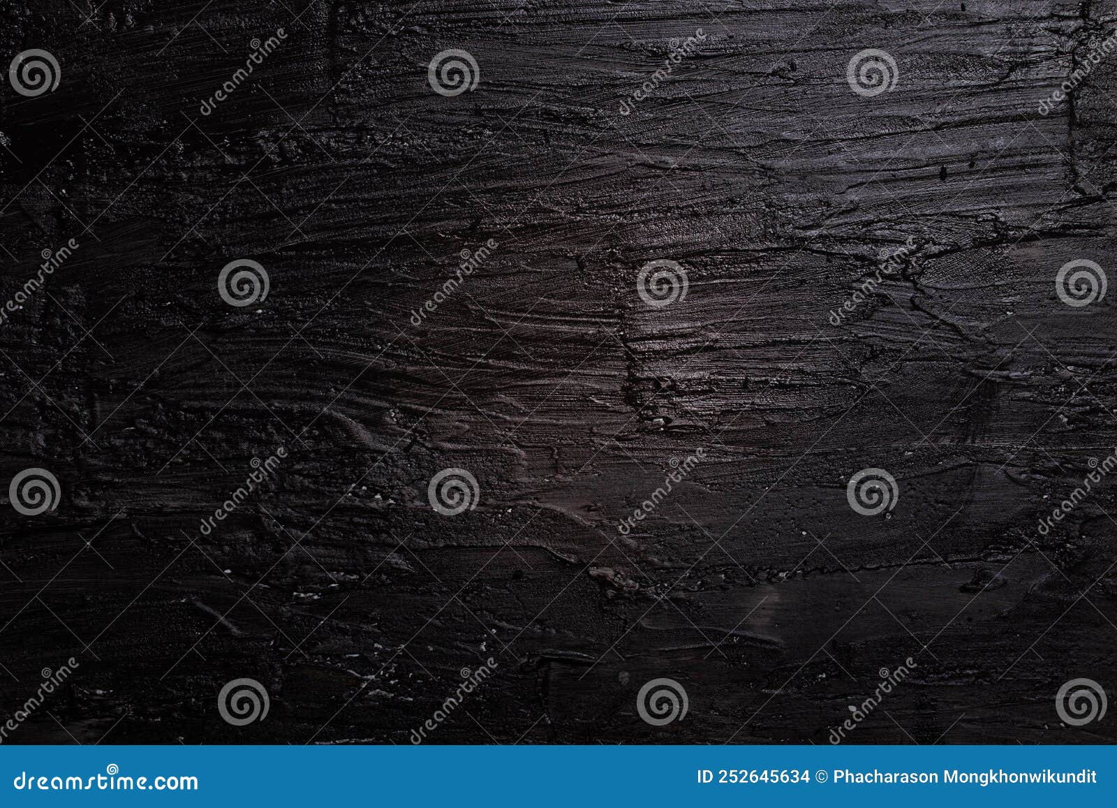 Abstract Black Texture from Acrylic Paint Stock Photo - Image of retro ...