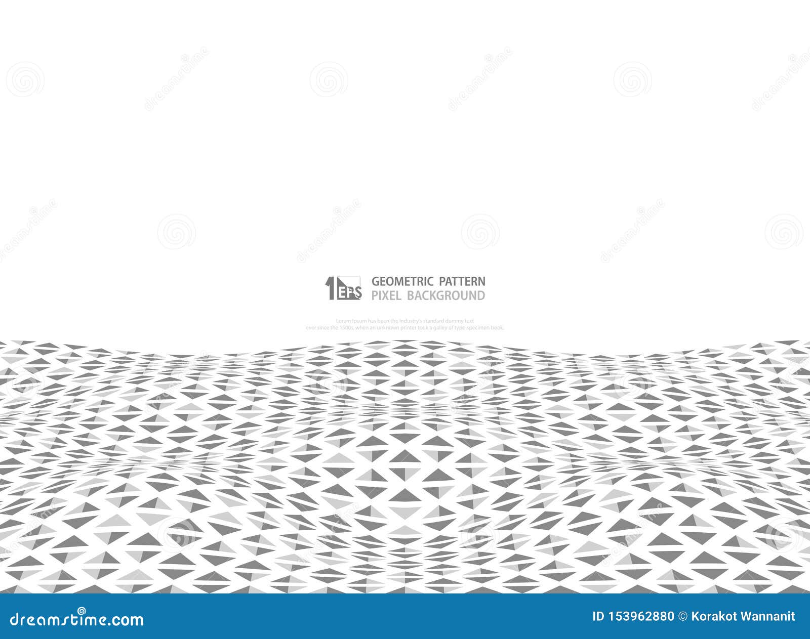 Abstract Black Triangles Pattern Copy Space. Illustration Vector Eps10 ...