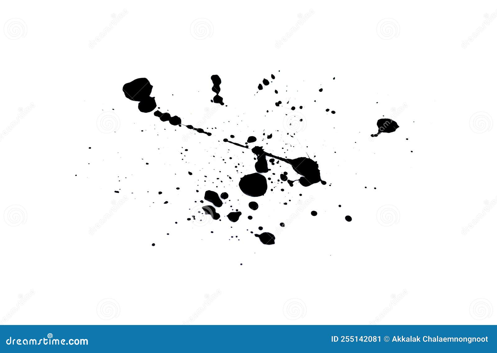 Abstract Black Watercolor Paint Splash Background. Black Watercolor ...