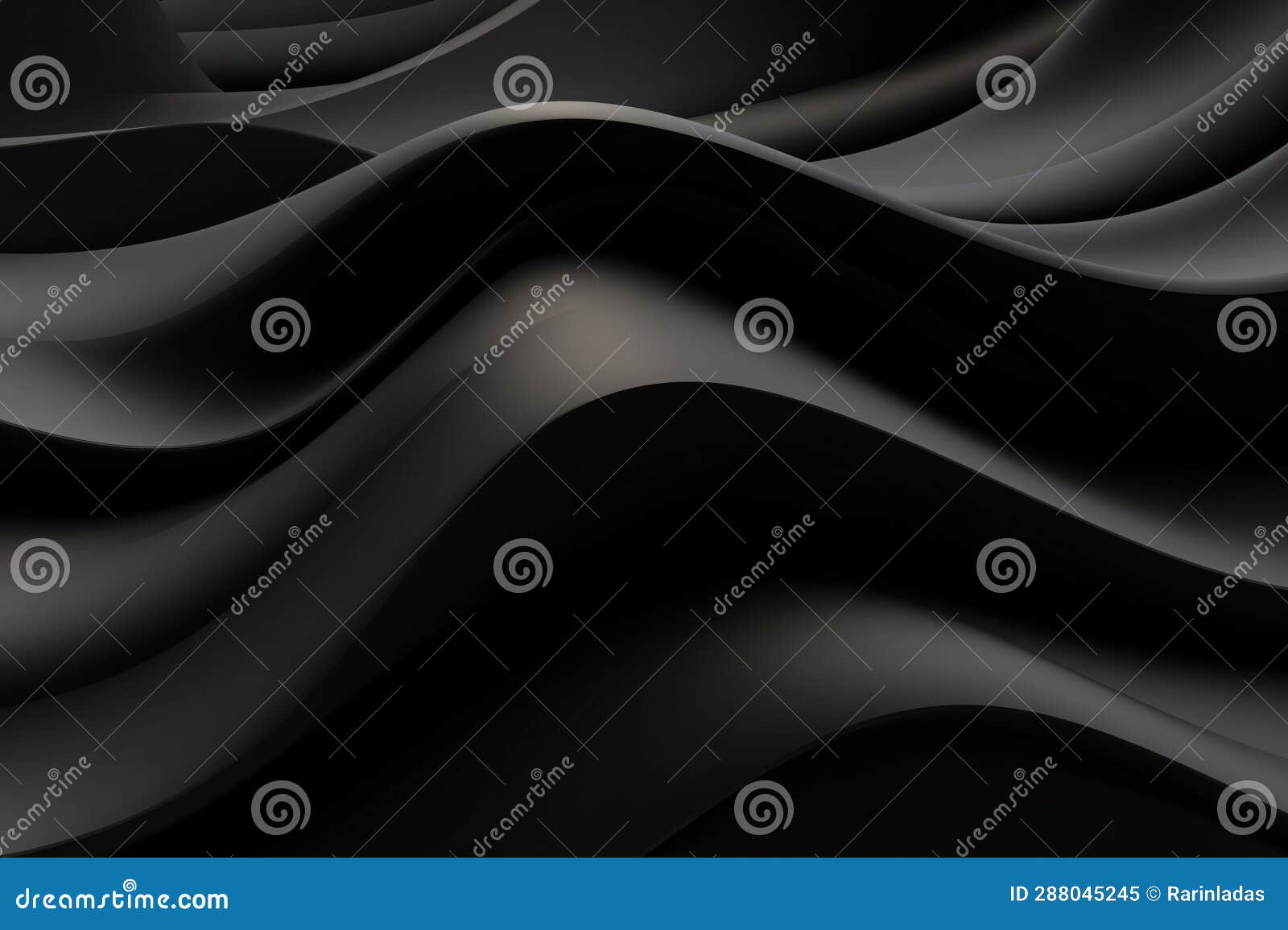 Abstract Black Wave Background Stock Illustration - Illustration of ...