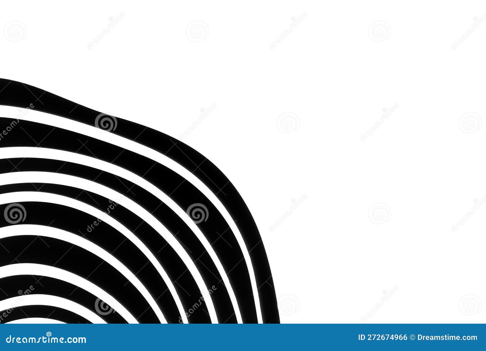 Abstract black wave lines stock photo. Image of fractal - 272674966