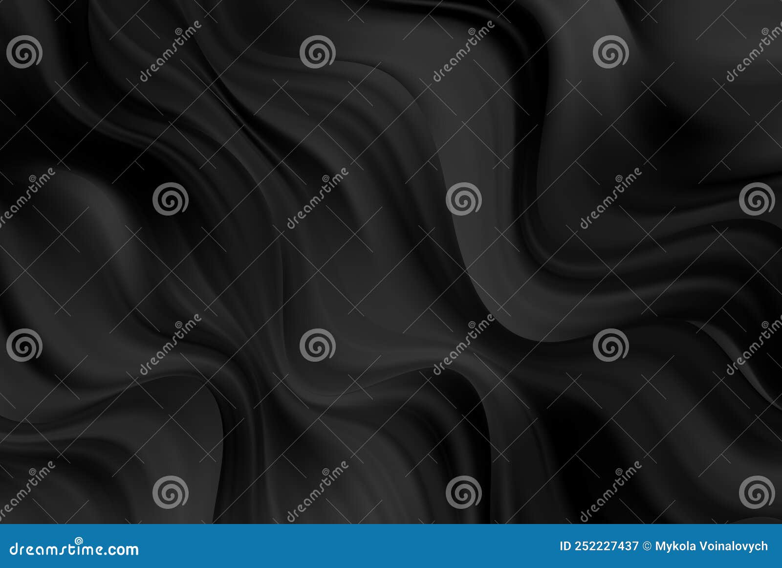 Black Vector Abstract Background, Black Lines, Smoothly Moving Elegant ...