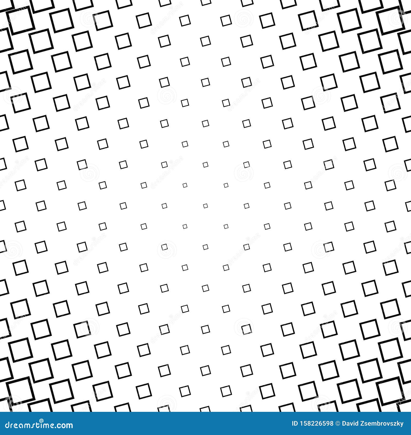 Abstract Black White Angular Square Pattern Design Stock Vector ...