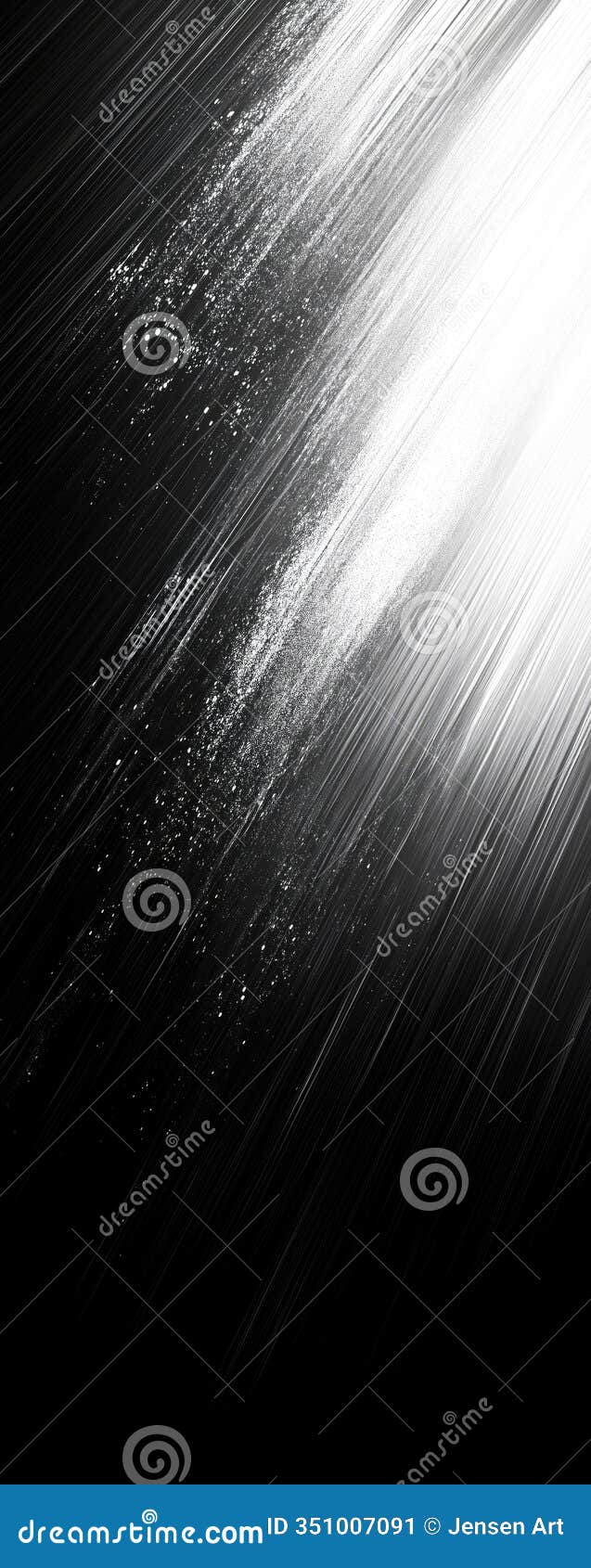 Abstract Black and White Light Rays Backdrop, Greyscale Lighting ...