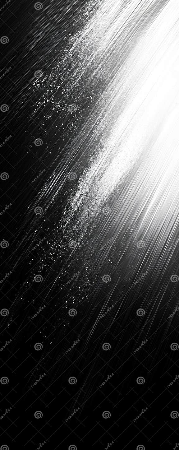 Abstract Black and White Light Rays Backdrop, Greyscale Lighting ...