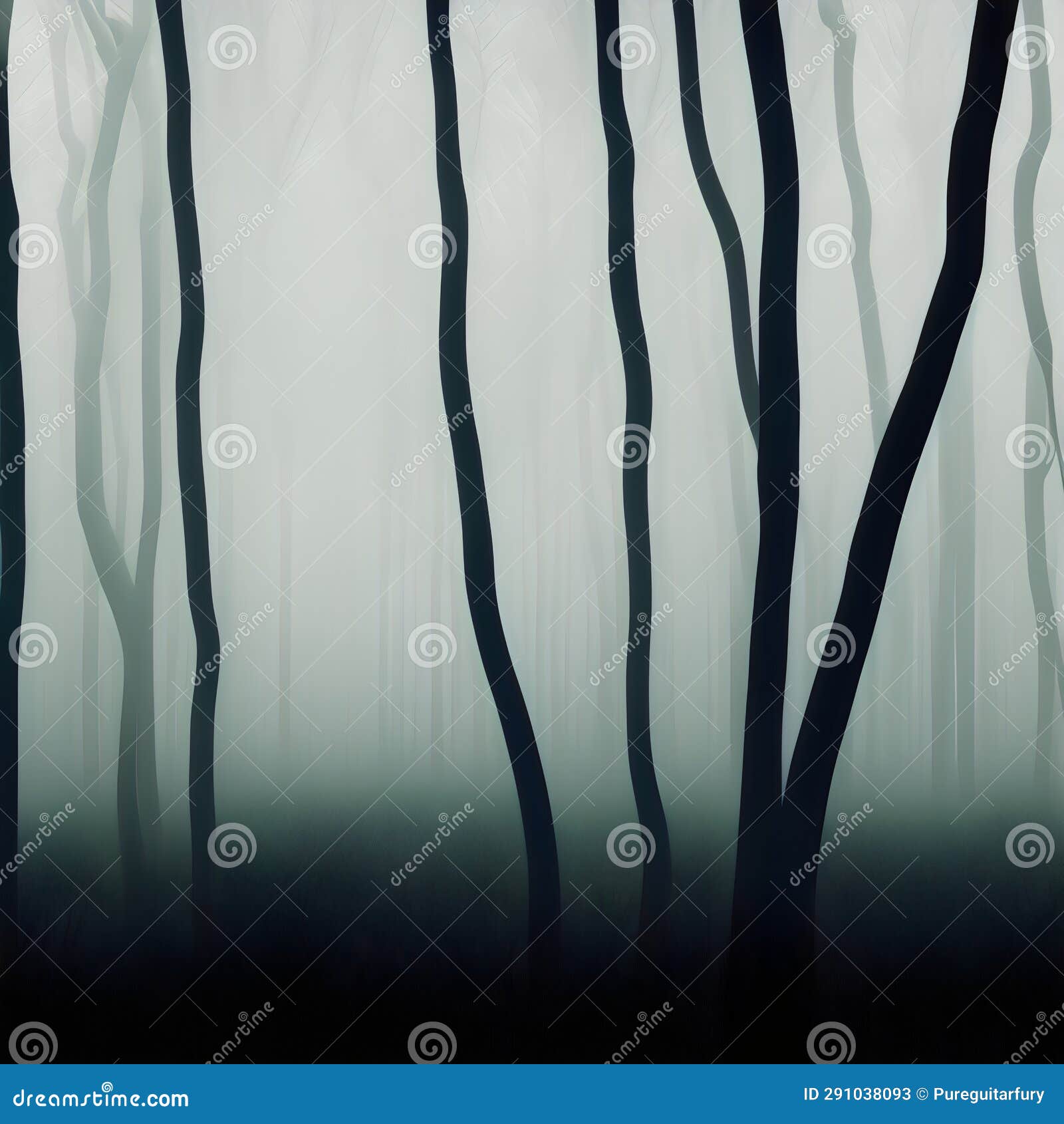 See the Forest through the Trees Stock Illustration - Illustration of ...