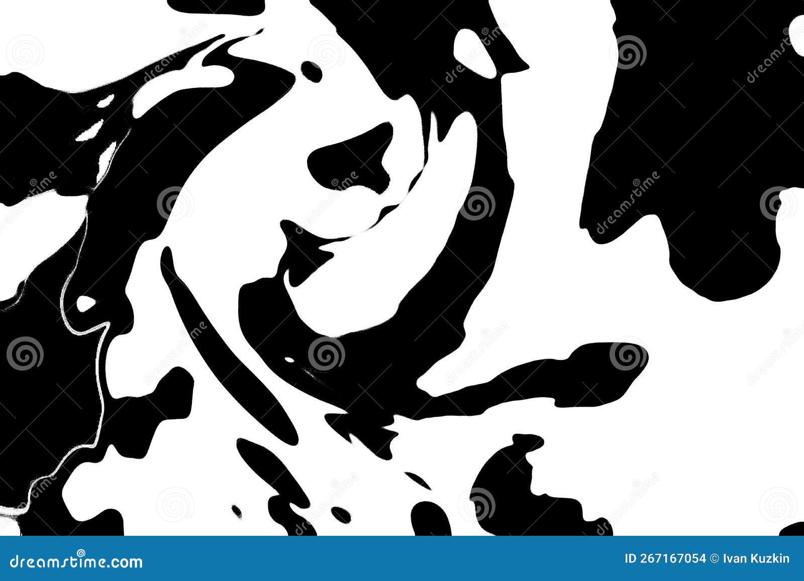 Abstract Black-and-white Drawings, Patterns, Pictures for Illustrations ...