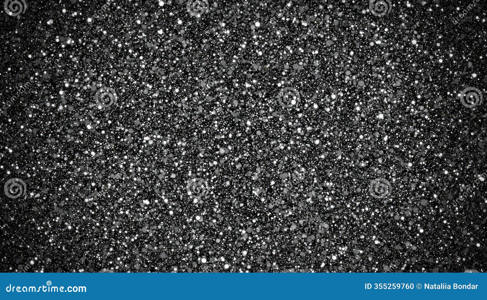 Abstract Black and White Glittering Texture Background with Sparkling ...