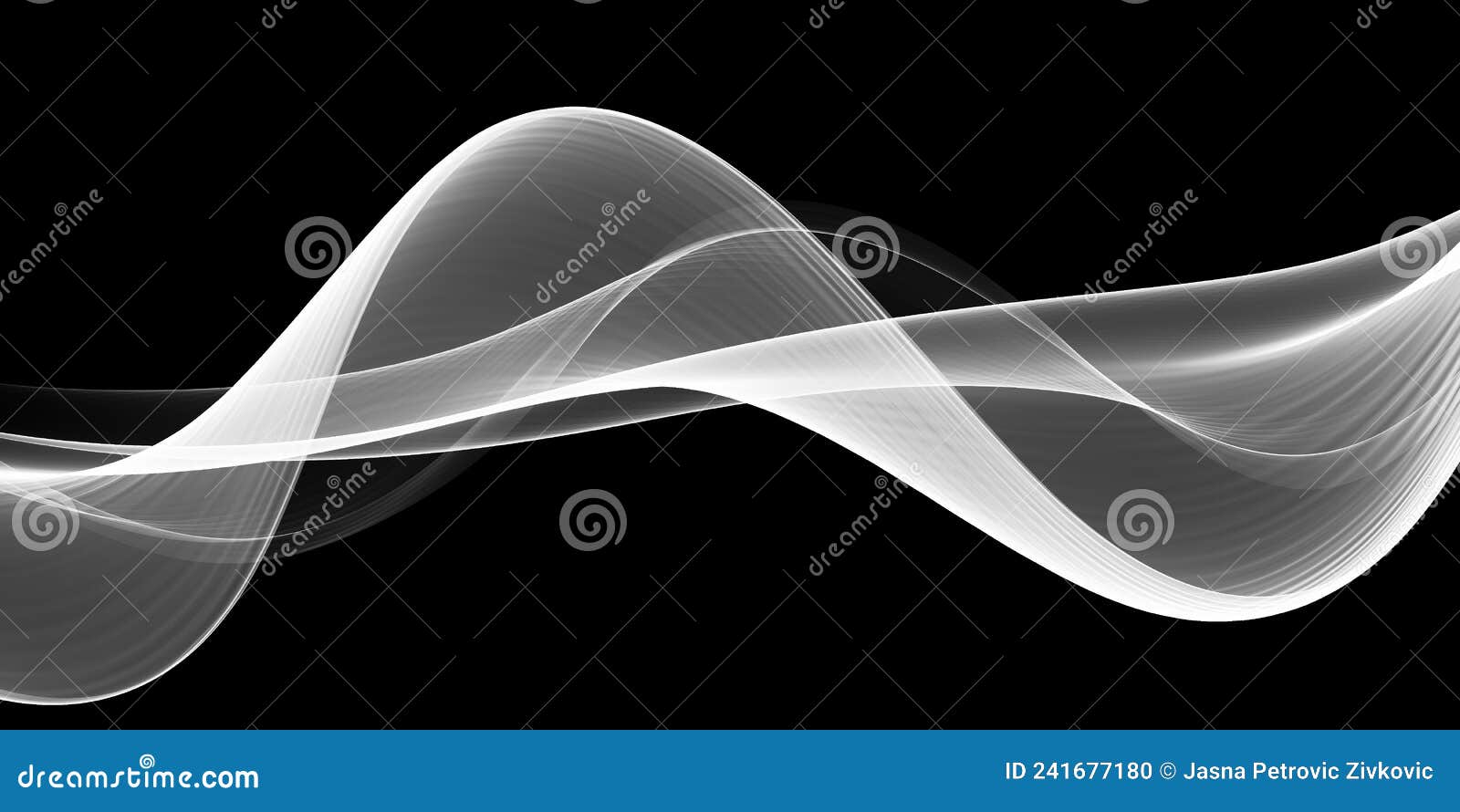 Abstract Black and White Grid Wave Design Stock Illustration ...