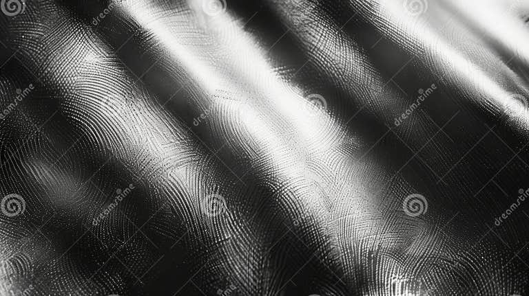 Abstract Black and White Image of Light and Shadow Patterns on a ...