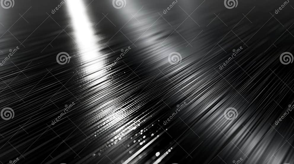 Abstract Black and White Image of a Textured Surface with a Strong ...