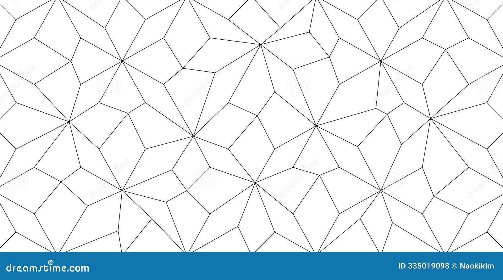 Abstract Black White Triangle. Geometric Line Background. Polygon ...