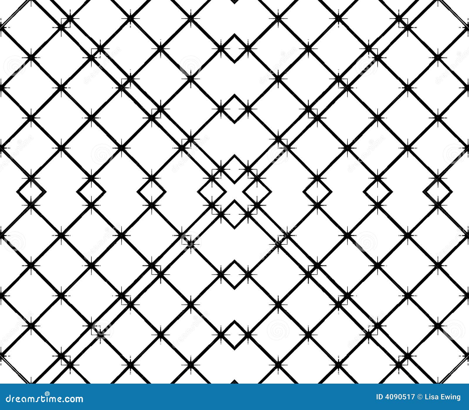 Abstract Black and White Links Stock Illustration - Illustration of ...