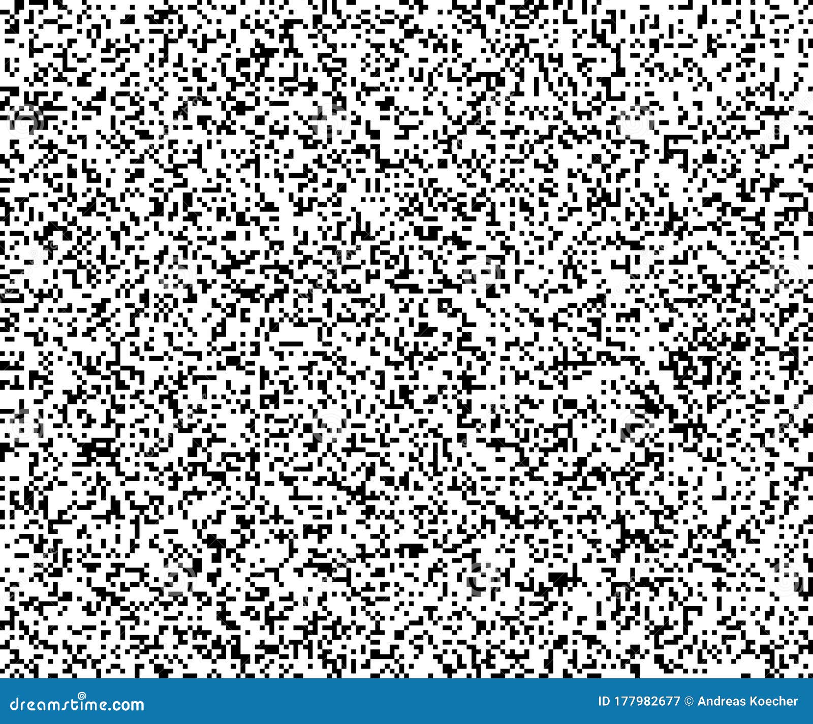 Abstract Black and White Retro Pixel Square 8 Bit Background Stock ...